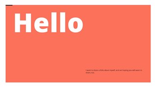 Hello! at emaze Presentation