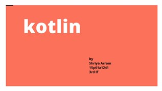 kotlin at emaze Presentation