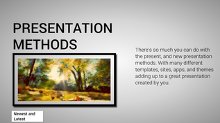 Presentation Methods at emaze Presentation