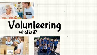 Volunteering at emaze Presentation