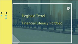 Financial Literacy Portfolio at emaze Presentation