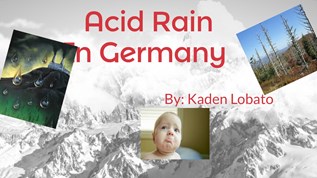 Acid Rain In Germany at emaze Presentation