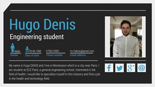 Hugo emaze presentation at emaze Presentation