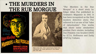 The Murders In the Rue Morgue at emaze Presentation