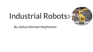 industrial robots at emaze Presentation