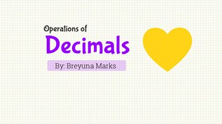 Operations of Decimals at emaze Presentation