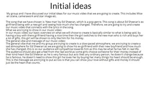 initial ideas at emaze Presentation