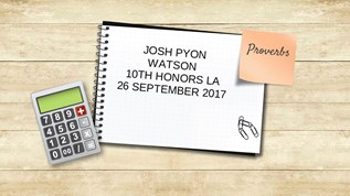 Proverbs at emaze Presentation