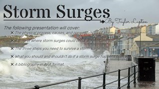 STORM SURGES at emaze Presentation