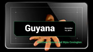 Guyana at emaze Presentation