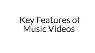 Key features of music videos at emaze Presentation