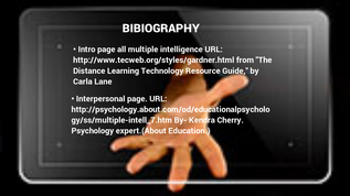 Multiple Intelligence at emaze Presentation