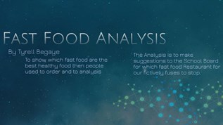Tyrell Fast Food Analysis at emaze Presentation