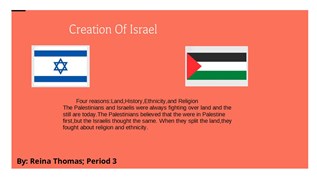 Creation of Israel at emaze Presentation