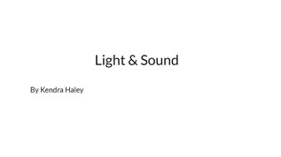 light and sound at emaze Presentation