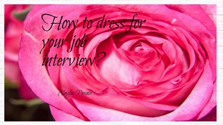 How to dress for a interview at emaze Presentation