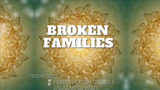 Broken Families at emaze Presentation