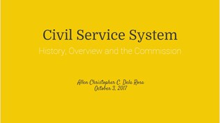 Civil Service System on emaze