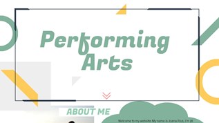 Performing Arts on emaze