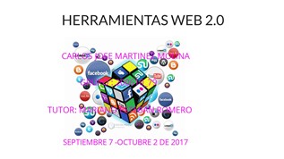 las herramientas de la web 2.0 at emaze Presentation