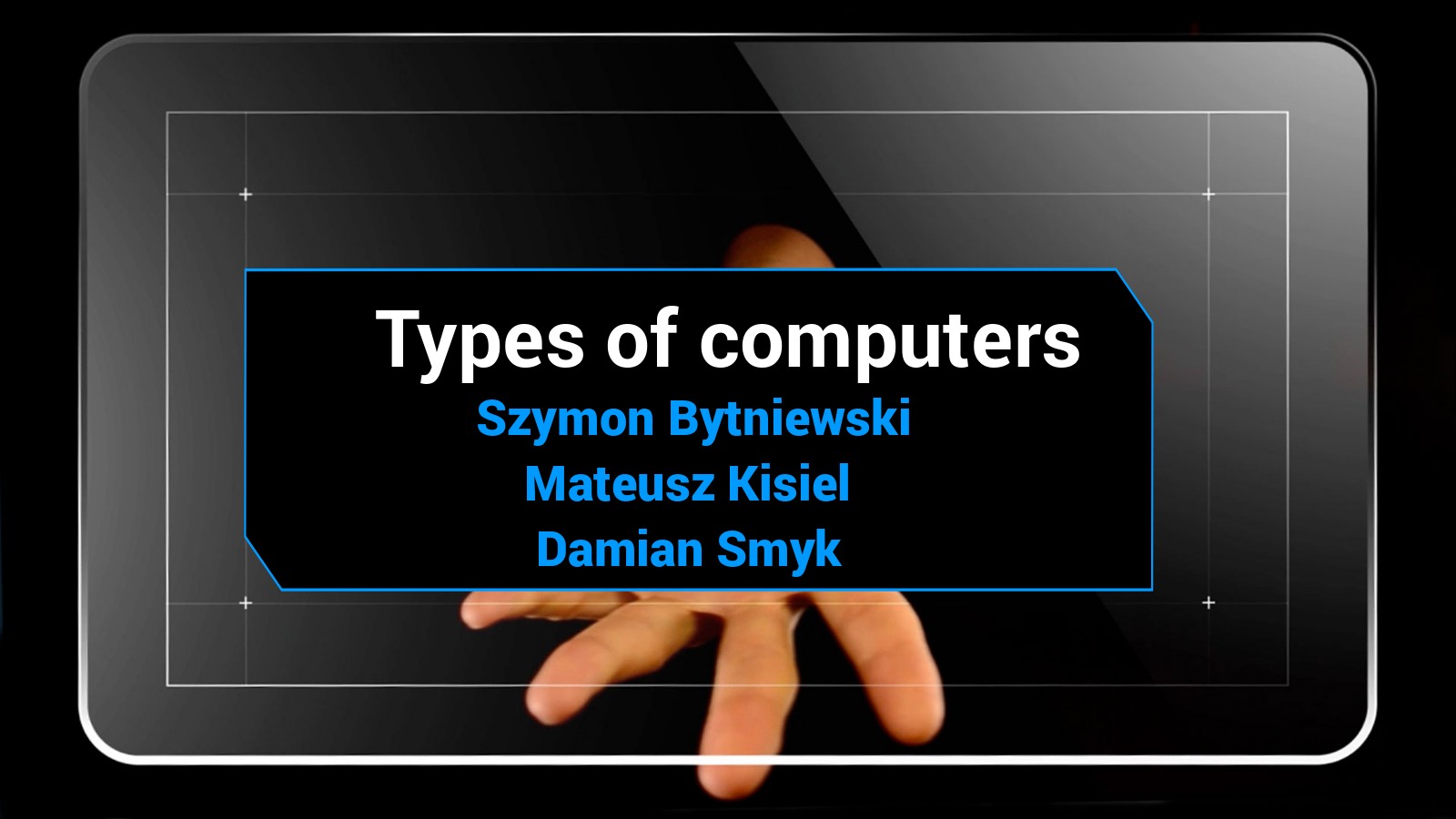Types of computers at emaze Presentation