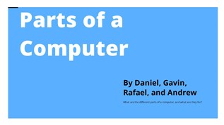 parts of a computer at emaze Presentation