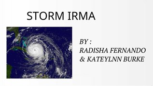 Storm Irma at emaze Presentation