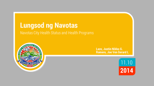 NAVOTAS HEALTH STATUS at emaze Presentation