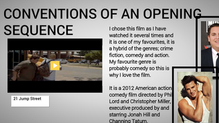 Conventions of an Opening Sequence at emaze Presentation