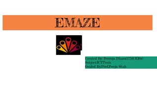 Academic at emaze Presentation
