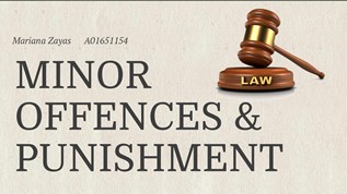 Minor offences and punishment at emaze Presentation