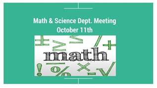 Math Content Meeting at emaze Presentation