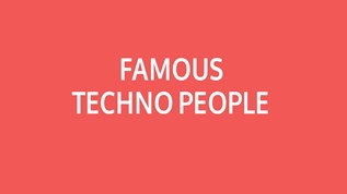 Famous Techno People at emaze Presentation
