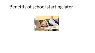 why school should start later at emaze Presentation