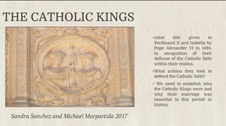 The Catholic Kings at emaze Presentation