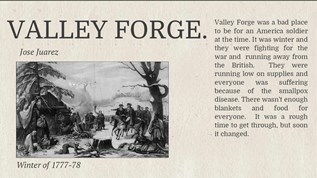 Valley Forge Jose Juarez at emaze Presentation