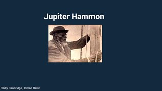 Jupiter Hammon at emaze Presentation