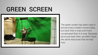 Green Screen at emaze Presentation
