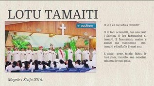 Lotu tamaiti at emaze Presentation