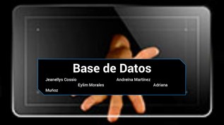 Base de Datos at emaze Presentation