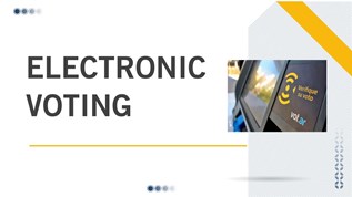 Electronic Voting at emaze Presentation