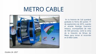 Metro cable at emaze Presentation