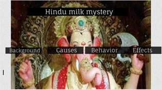 Hindu Milk Miracle at emaze Presentation