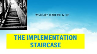 Implementation staircase at emaze Presentation