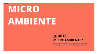 Microambiente at emaze Presentation