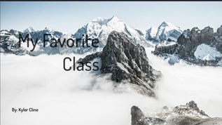 My Favorite Class at emaze Presentation