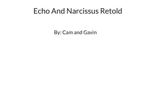 echo and narcissus retold at emaze Presentation