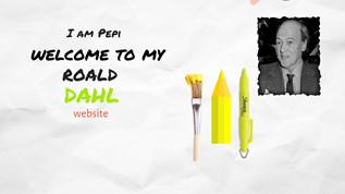 Roald Dahl website on emaze