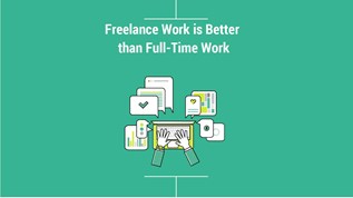 FREELANCER VS FULL TIME at emaze Presentation