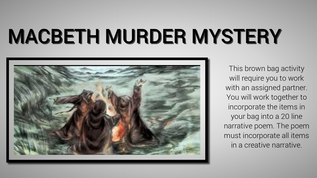 Macbeth Murder Mystery at emaze Presentation